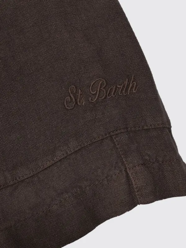MC2 SAINT BARTH Linen Cargo Shorts