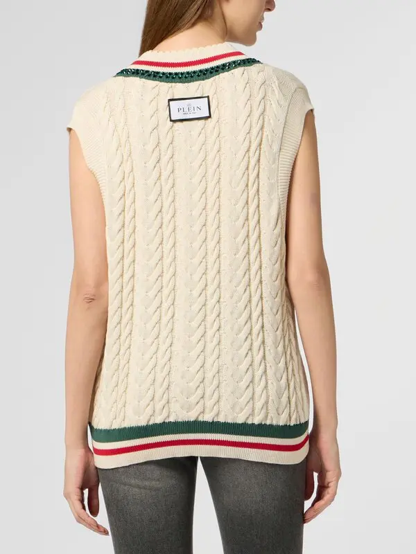 Philipp Plein Knitted Waistcoat
