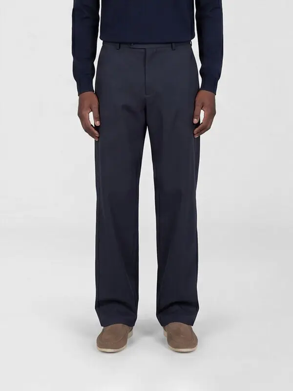 Paul & Shark Tailored Cotton Trousers - Blue