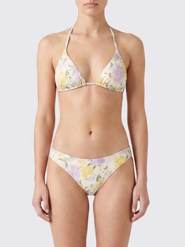 MC2 SAINT BARTH Crochet Swimsuit - Yellow