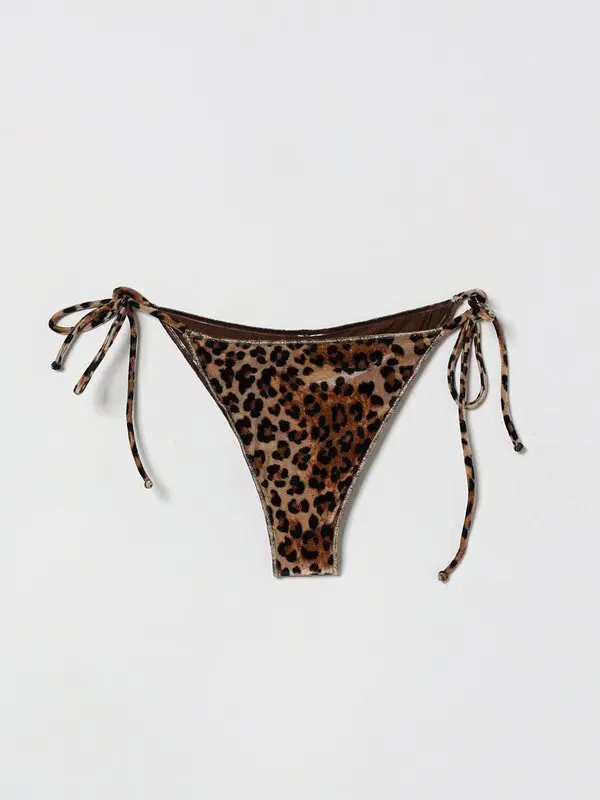 MC2 SAINT BARTH Animalier Print Bikini Bottom