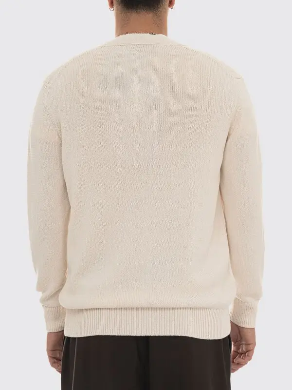 Hugo Cotton Blend Cardigan - Natural
