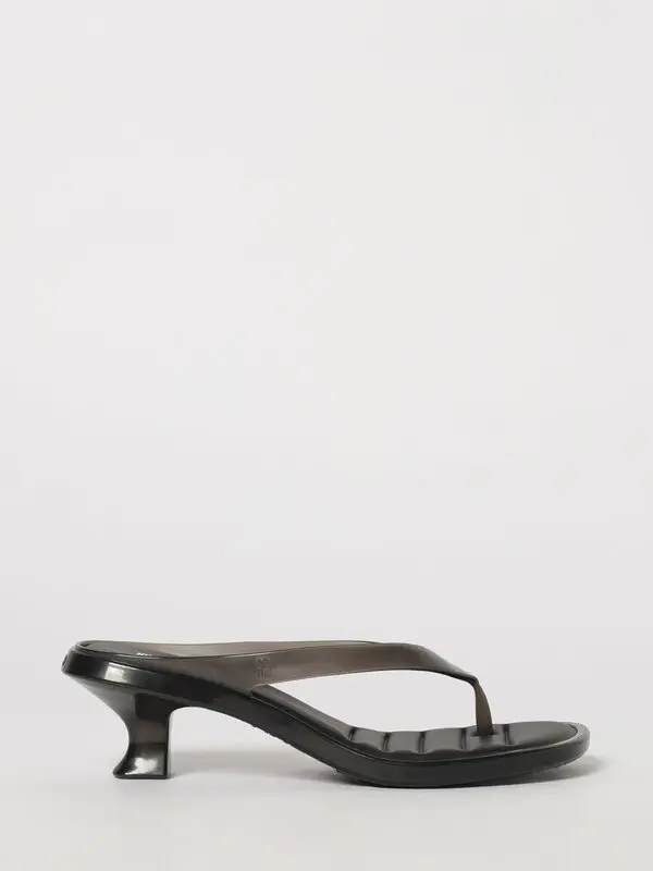 Melissa Pvc Thong Sandals With Medium Heel