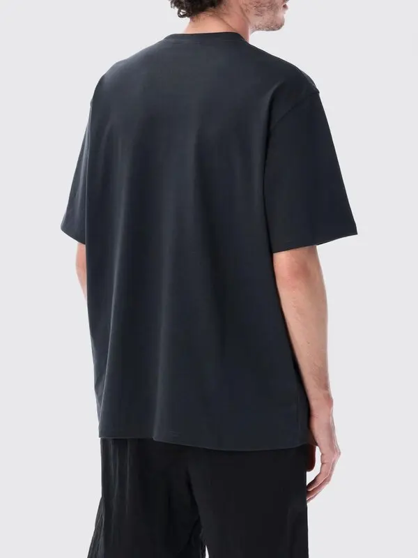 Gramicci Short-sleeved Cotton T-shirt With Wildlife Graphic Print