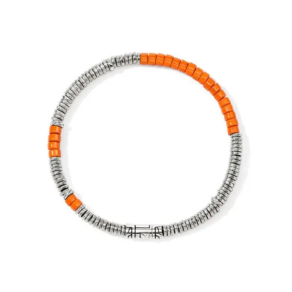 John Hardy Heishi Bracelet, 4mm