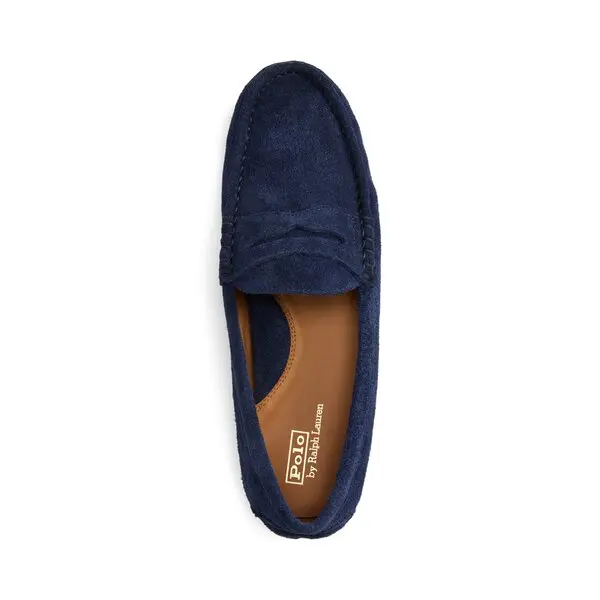 Ralph Lauren Suede Penny Driver Loafers