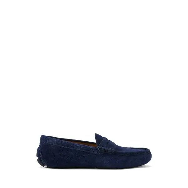 Ralph Lauren Suede Penny Driver Loafers