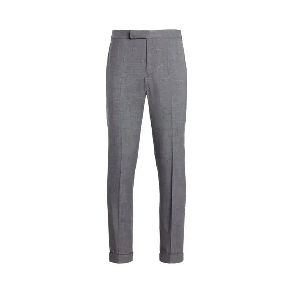 Ralph Lauren Wool Twill Flat-front Trousers