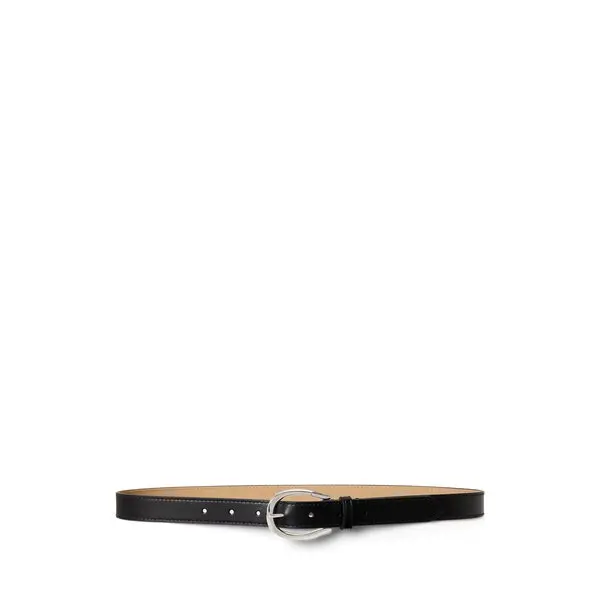 Ralph Lauren Stirrup Buckle Leather Belt