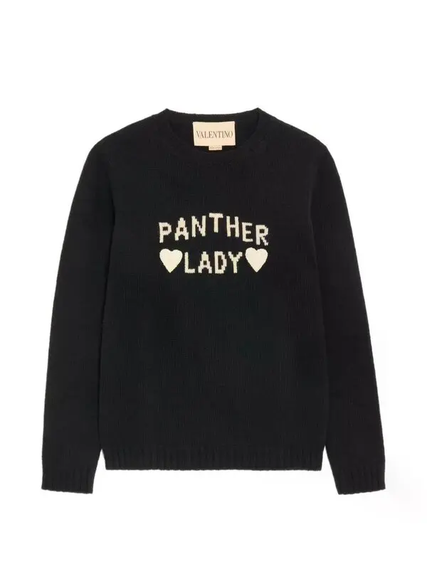 Valentino Garavani Wool Sweater With Heart Motif