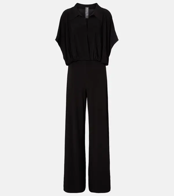 Norma Kamali Draped Jumpsuit - Black