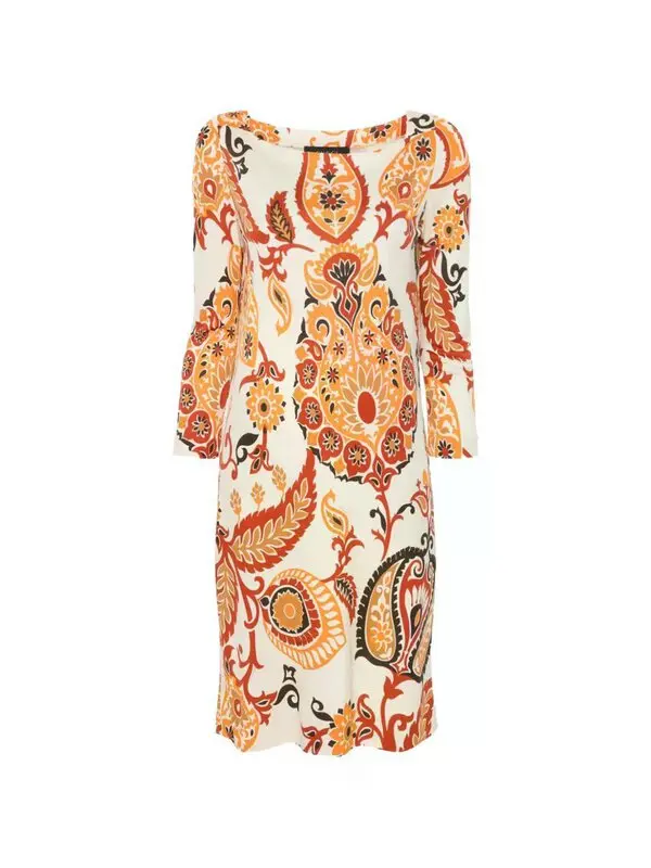 Gucci Paisley Print Dress