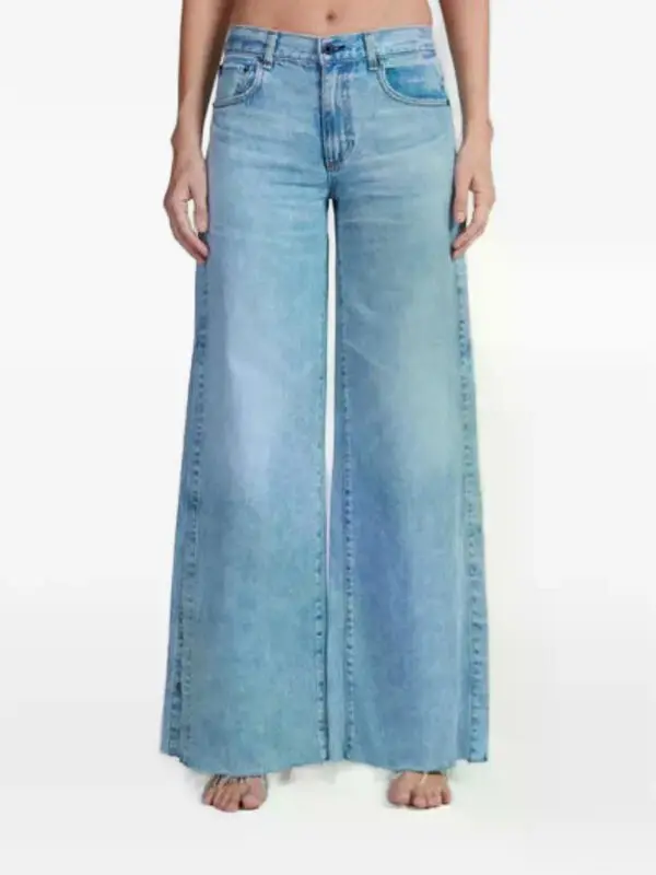 ASKK NY Longboarder Raw-hem Jeans