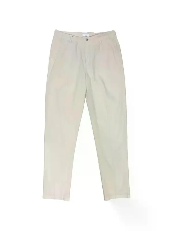 Boglioli Cotton Herringbone Trousers