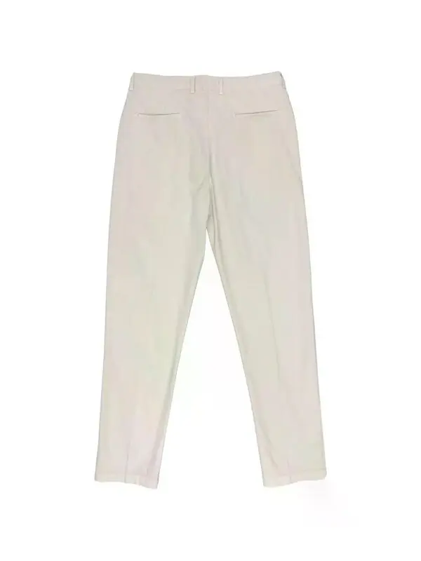 Boglioli Cotton Herringbone Trousers