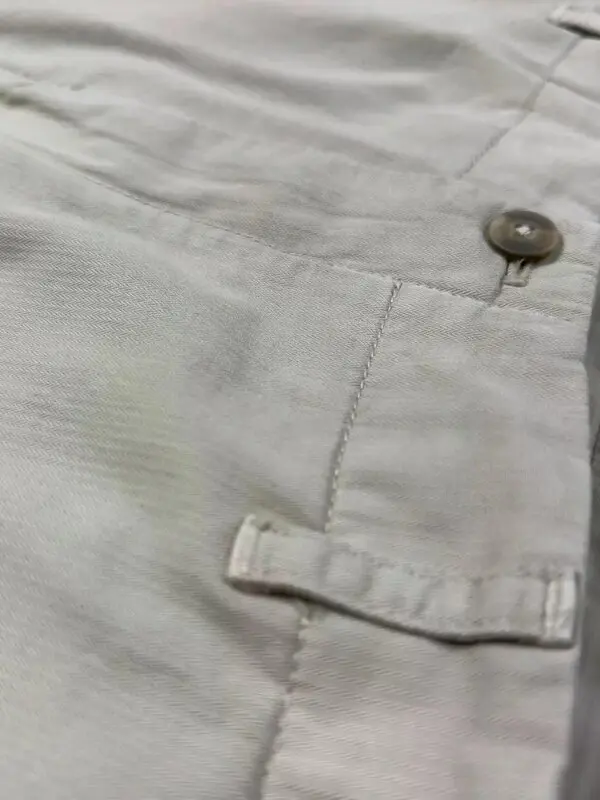 Boglioli Cotton Herringbone Trousers