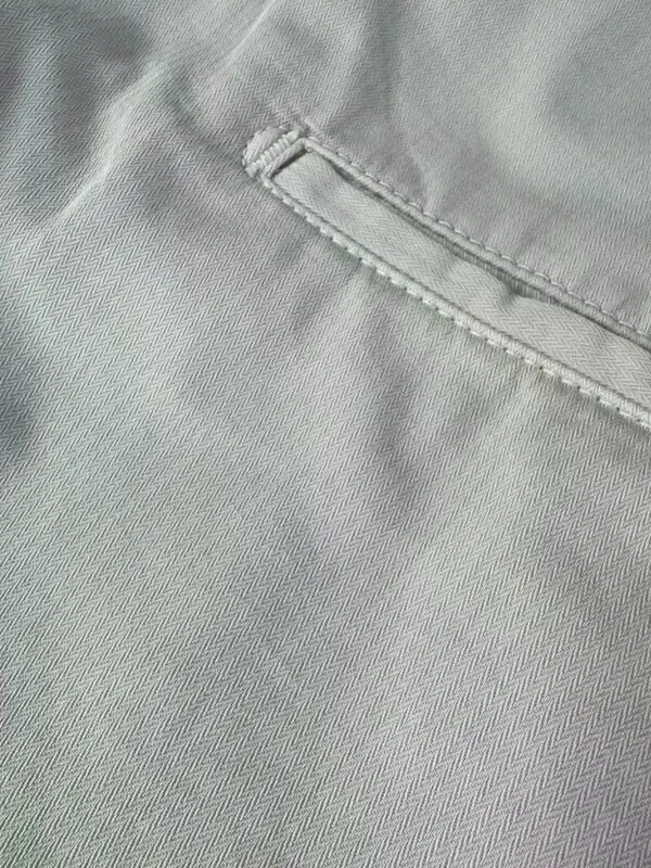 Boglioli Cotton Herringbone Trousers