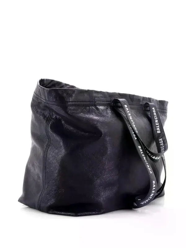 Balenciaga Carry Shopper Tote Leather Medium Shoulder Bag