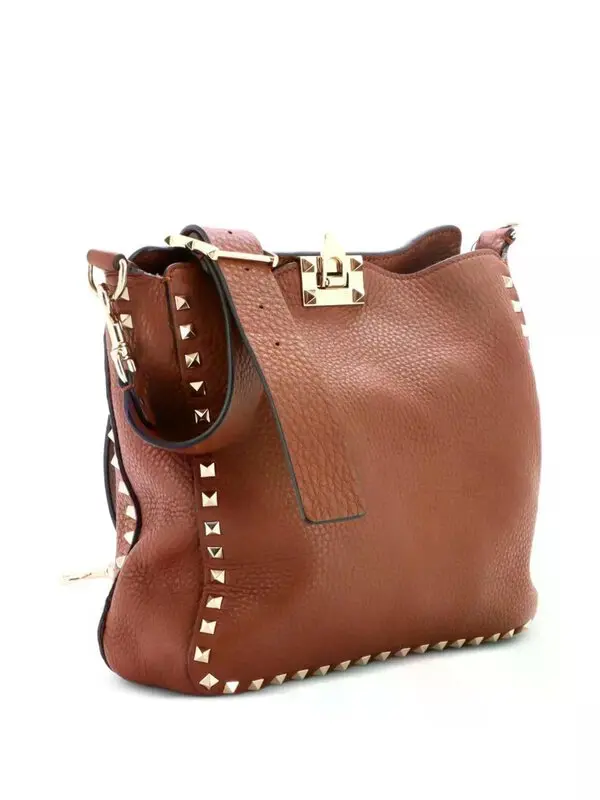 Valentino Garavani Rockstud Flip Lock Messenger Bag