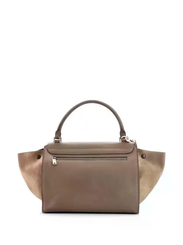 Celine Trapeze Satchel - Grey