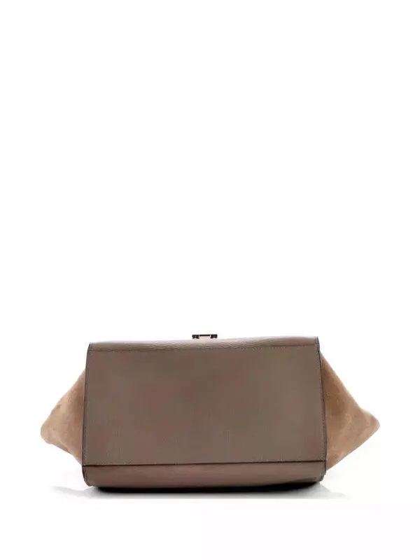 Celine Trapeze Satchel - Grey