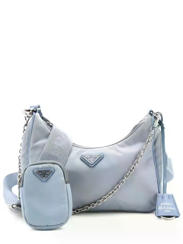 Prada Re-edition 2005 Shoulder Bag - Blue