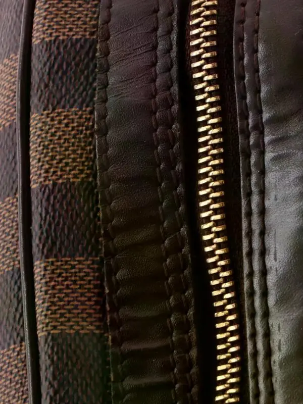 LOUIS VUITTON Duomo Boston Bag Damier Handbag