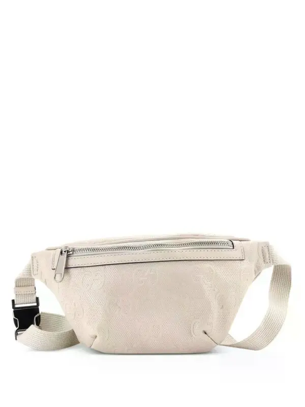 Gucci Gg Embossed Perforated Leather Small Belt Bag