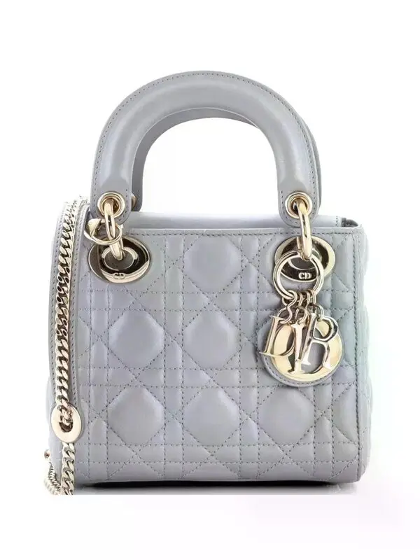 Dior Lady Chain Bag - Grey