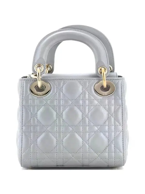 Dior Lady Chain Bag - Grey