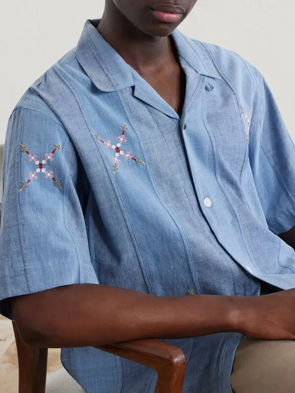 KARDO Ronen Cotton Shirt - Blue