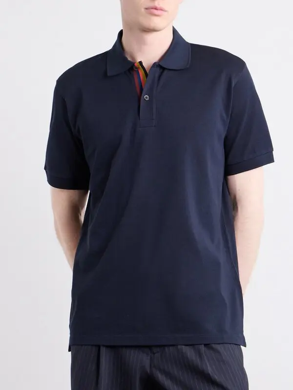 Paul Smith Cotton-piqué Polo Shirt