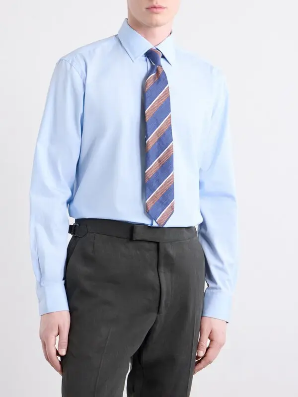 Paul Smith Cotton-poplin Shirt - Blue