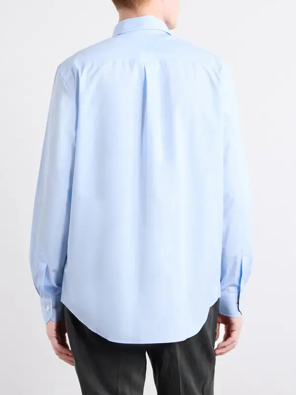 Paul Smith Cotton-poplin Shirt - Blue