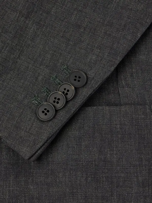 Sunspel Single-breasted Linen Suit Jacket