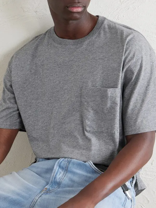 FRAME Cotton-jersey T-shirt