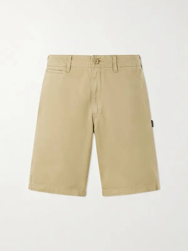 NEIGHBORHOOD Straight-leg Cotton Chino Shorts - Neutrals