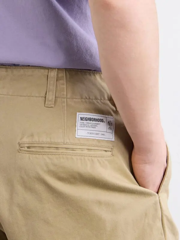 NEIGHBORHOOD Straight-leg Cotton Chino Shorts