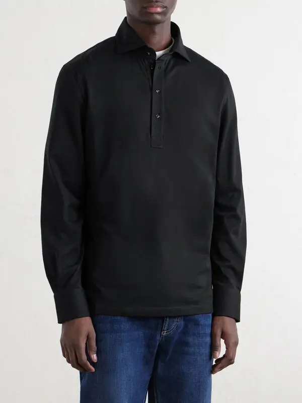 Brunello Cucinelli Cotton Polo Shirt