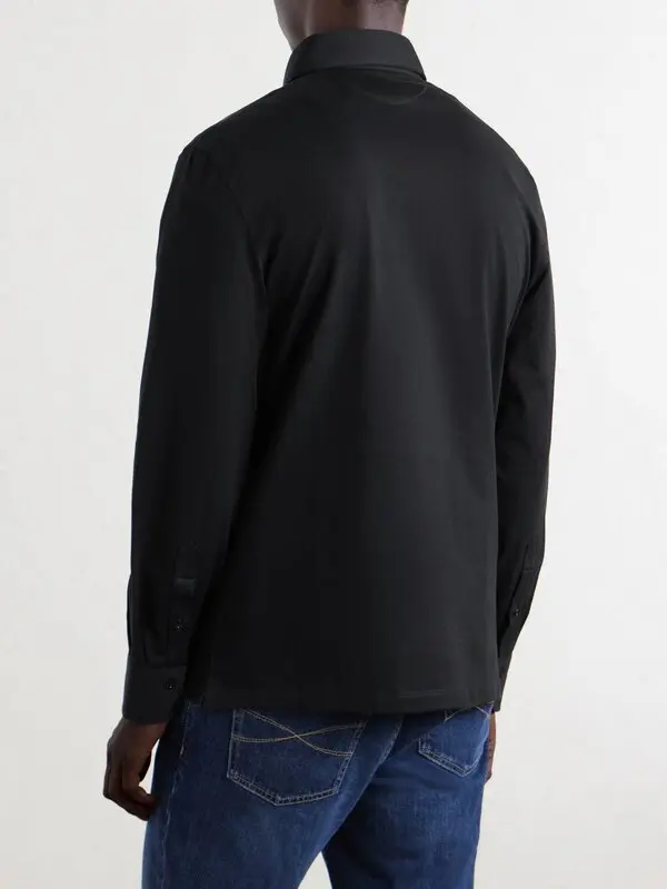Brunello Cucinelli Cotton Polo Shirt