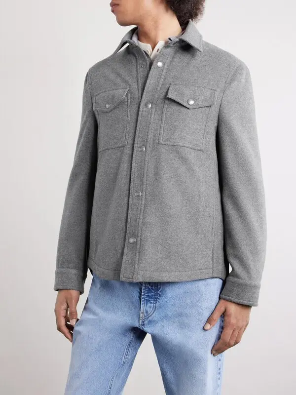 Brunello Cucinelli Cashmere Overshirt