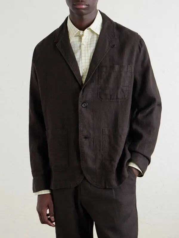 Oliver Peoples Camberwell Linen Suit Jacket