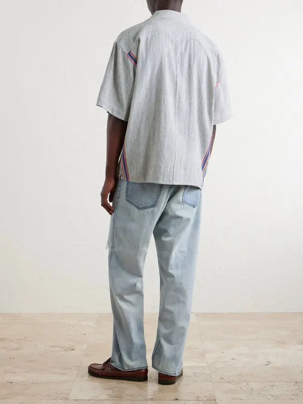 KARDO Rohit Convertible-collar Cotton Shirt