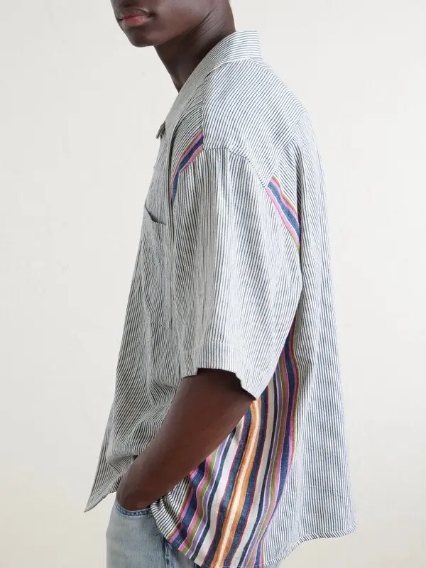 KARDO Rohit Convertible-collar Cotton Shirt