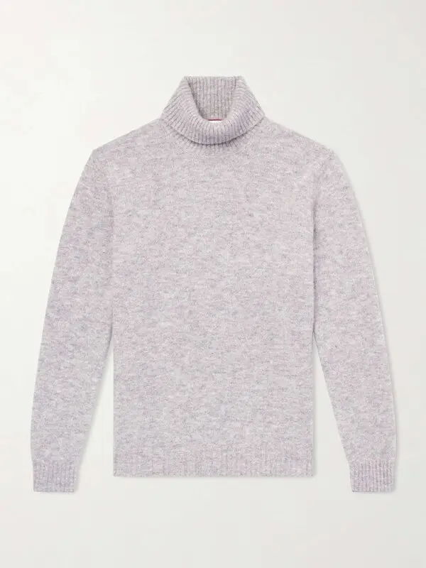 Brunello Cucinelli Alpaca-blend Rollneck Sweater