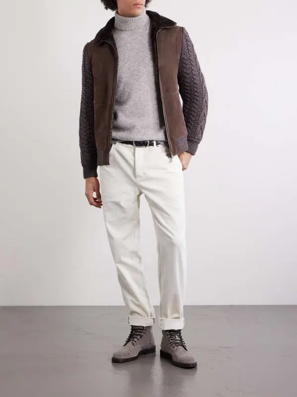 Brunello Cucinelli Alpaca-blend Rollneck Sweater