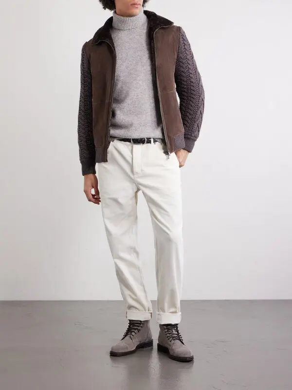 Brunello Cucinelli Alpaca-blend Rollneck Sweater