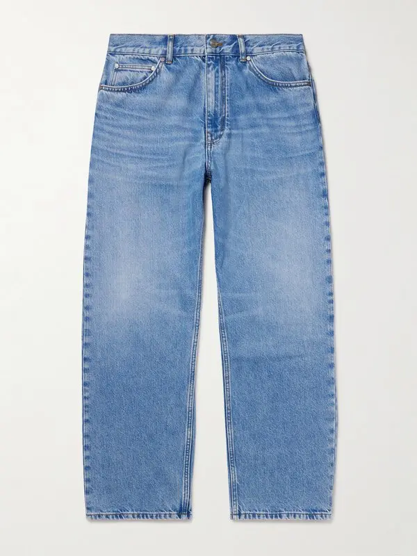 Nn07 Otis Straight-leg Organic Jeans - Blue