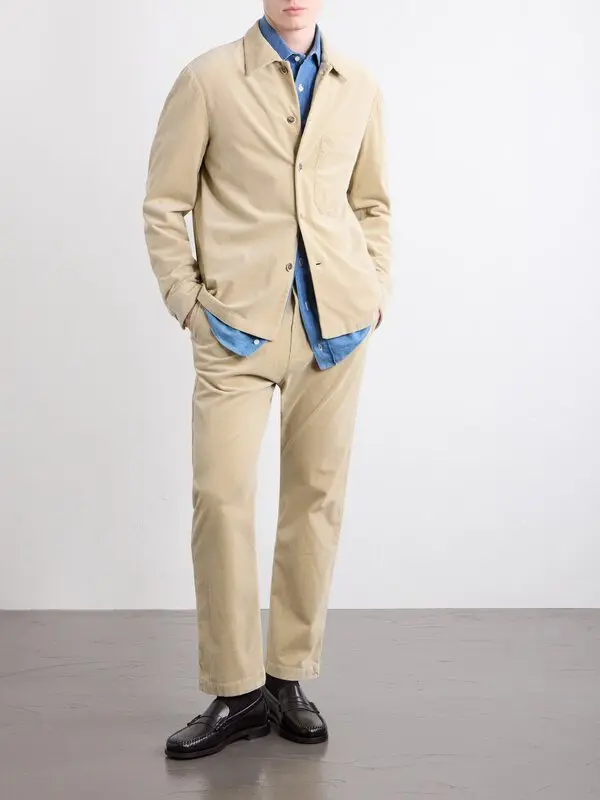 Barena Venezia Cotton-blend Corduroy Overshirt