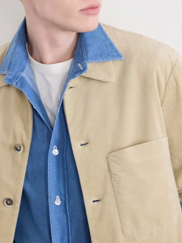 Barena Venezia Cotton-blend Corduroy Overshirt